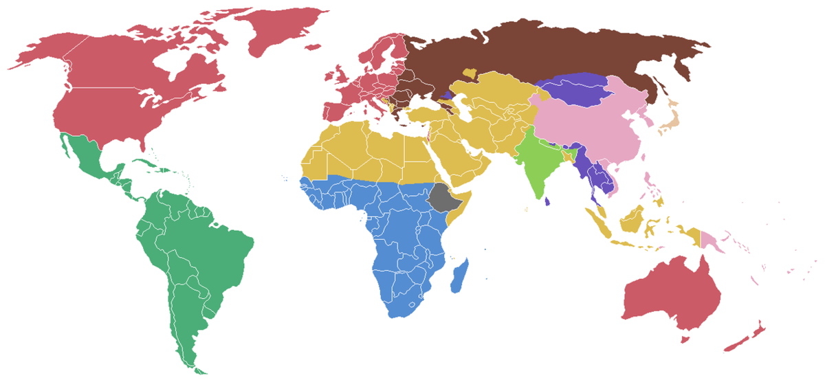 Países occidentales - BlogTuristico.com